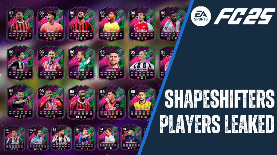 FC 25 Shapeshifters Players Leaked: All Official Stats Revealed